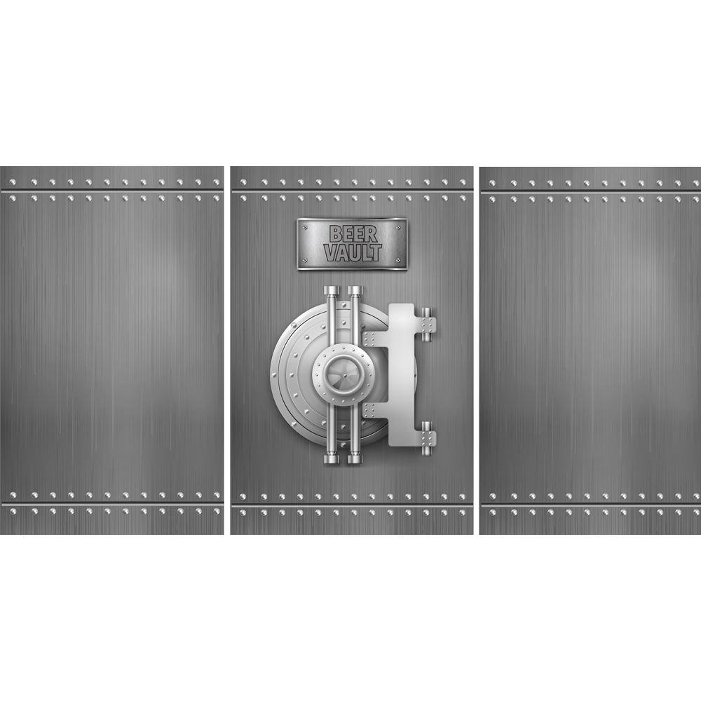 Beer Vault Fridge Fridge | Custom Wrapped Fridges Canada – Custom ...